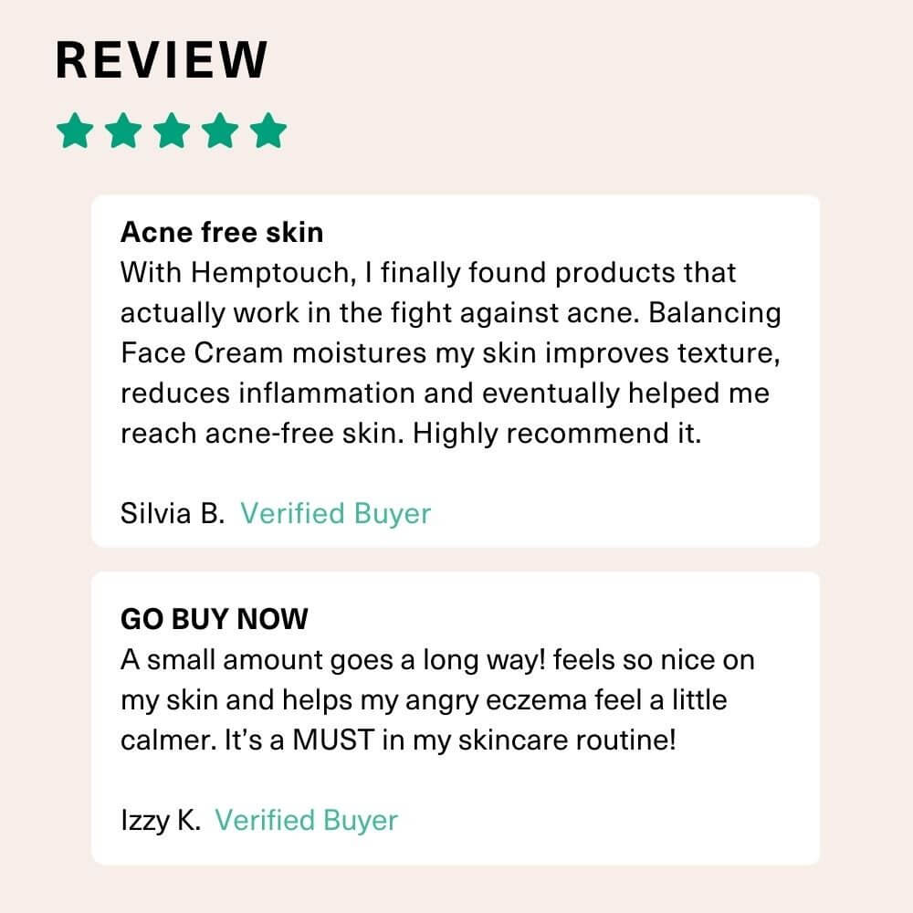 Balancing Face Cream, 50 ml | Hemptouch | Hemptouch