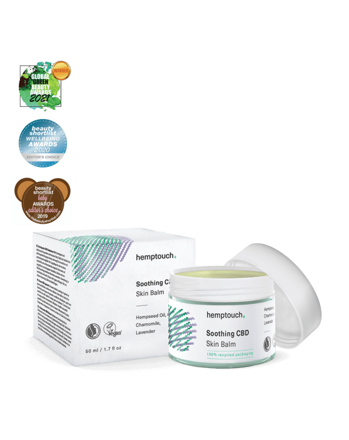 Therapeutic CBD Balm for Eczema, Psoriasis, irritated skin I Hemptouch ...