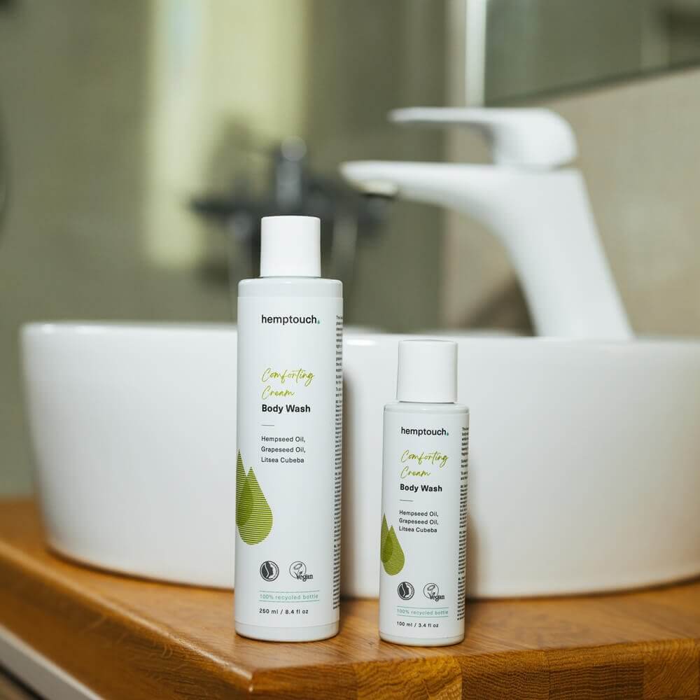 Comforting Cream Body Wash 100 ml | Hemptouch